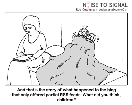 Convert Partial RSS Feed to Full Feed And Vice Versa